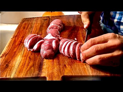 Mountain oysters! A Mangalitsa specialty!