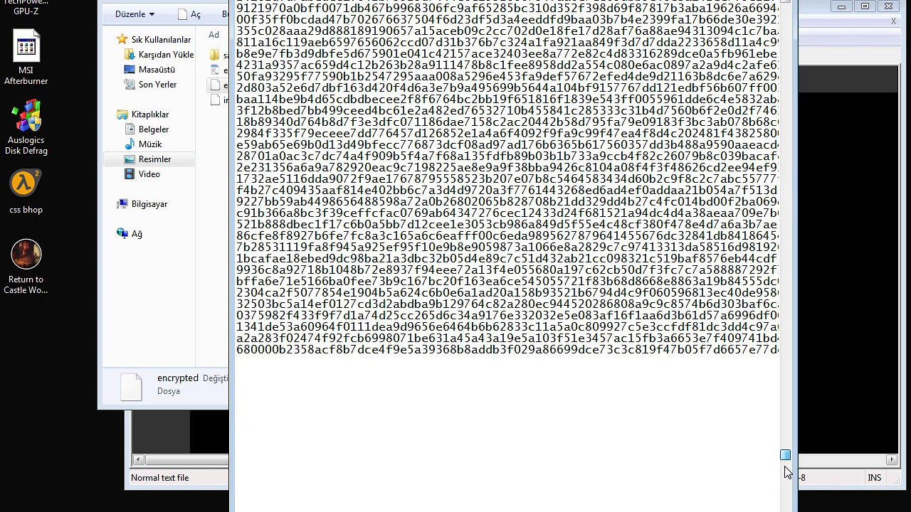 [LUA] file encryption system