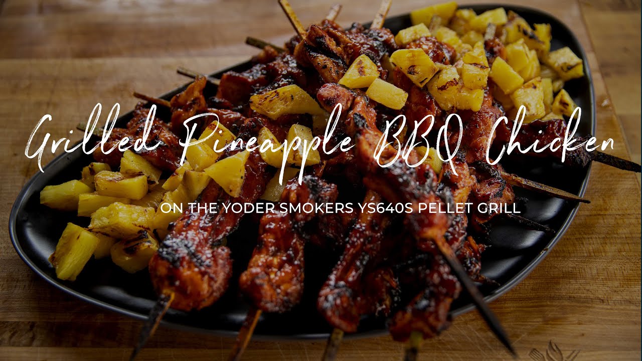 Grilled Pineapple BBQ Chicken