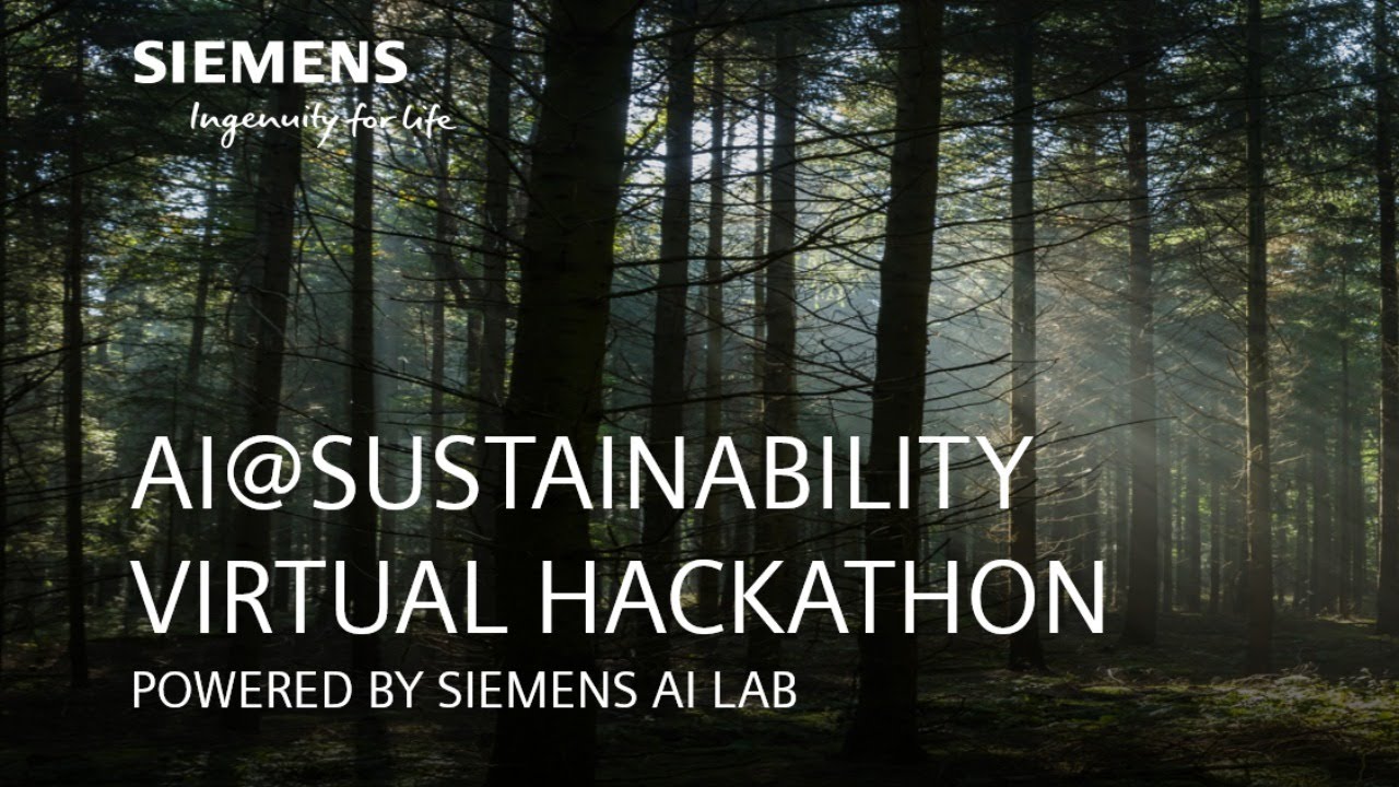AI@Sustainability Virtual Hackathon / June 26 / 6:30 pm CET