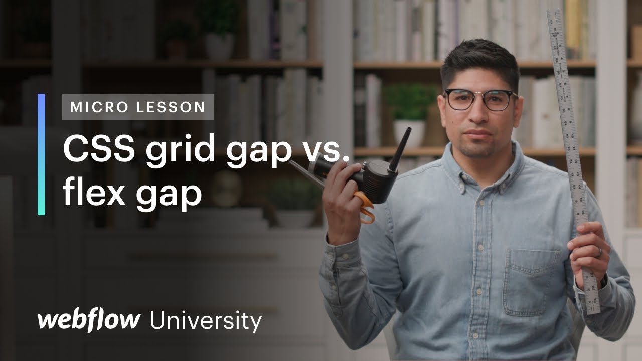 Introducing flex gap in the Webflow Designer — Micro lesson #32