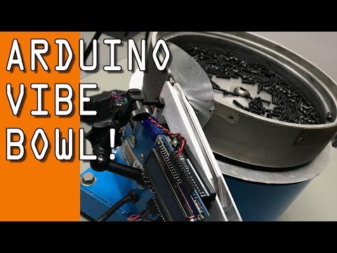 Arduino Vibe Bowl Screw Feeder - NYC CNC