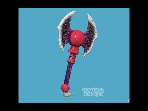 STL file WOW Dark Edge of Insanity Axe 🪓・3D printing design to download ...