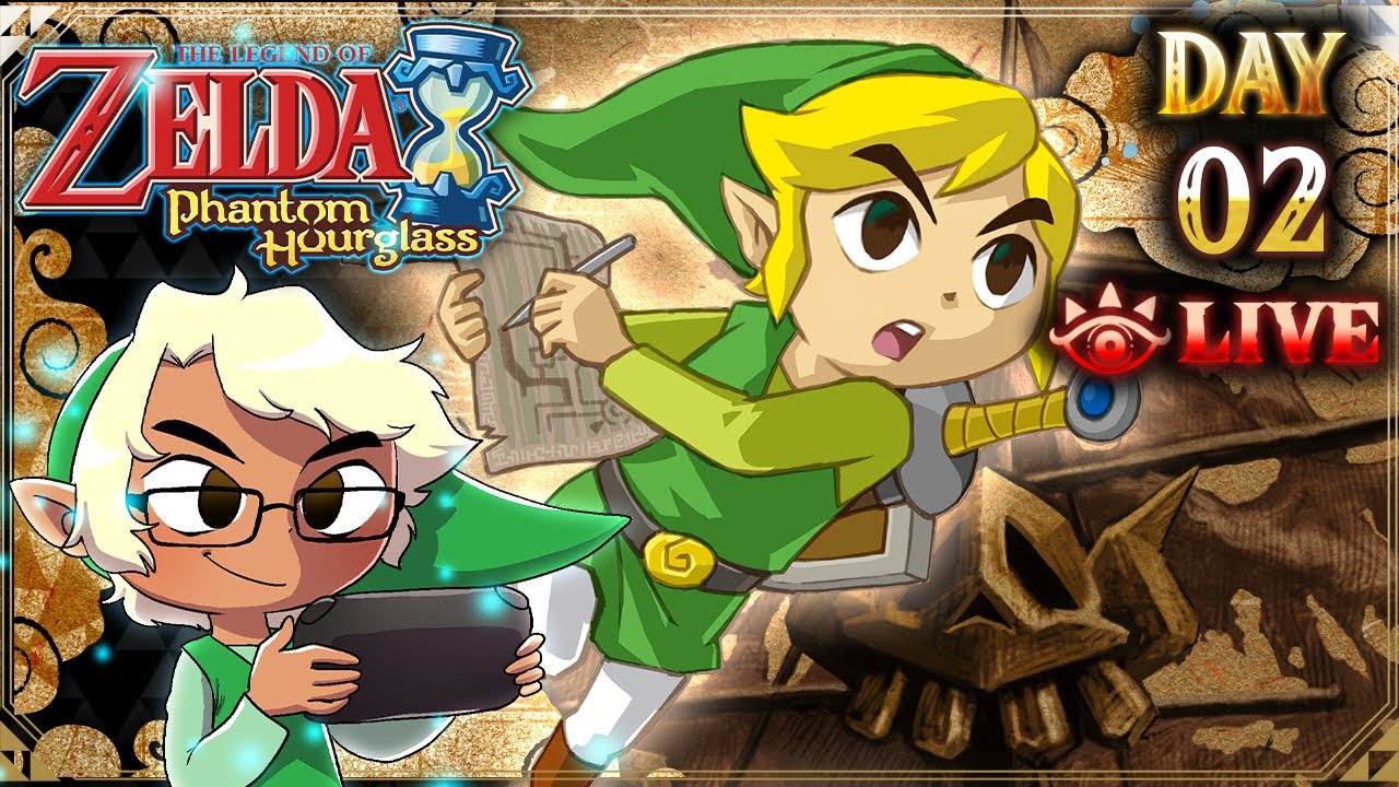 Revisiting Zelda: Phantom Hourglass - LIVE (Day 02)