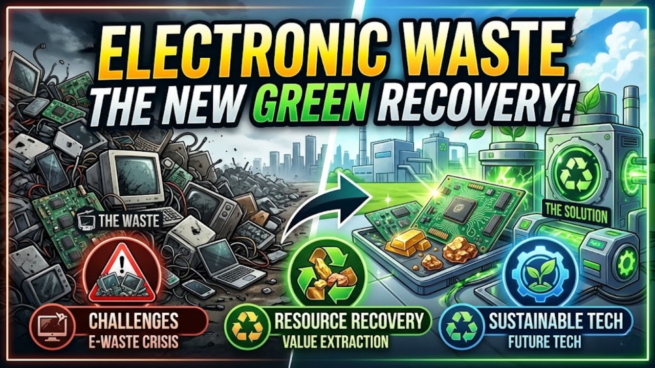 Electronic Waste: Challenges, Resource Recovery, and Emerging Sustainable Technologies | E-waste
