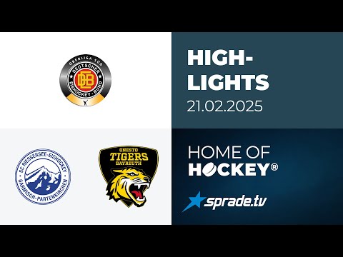 21.02.2025 - Highlights - SC Riessersee vs. onesto Tigers Bayreuth