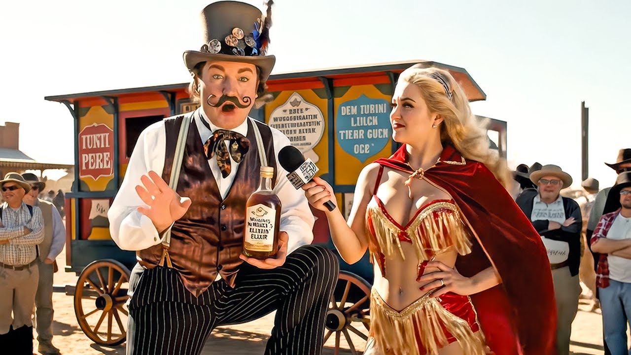 AI Interviews Wild West Town