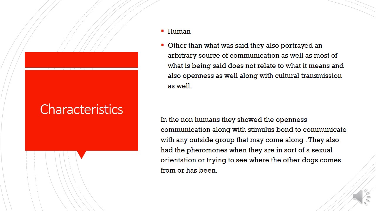 Human and Non Human Communication