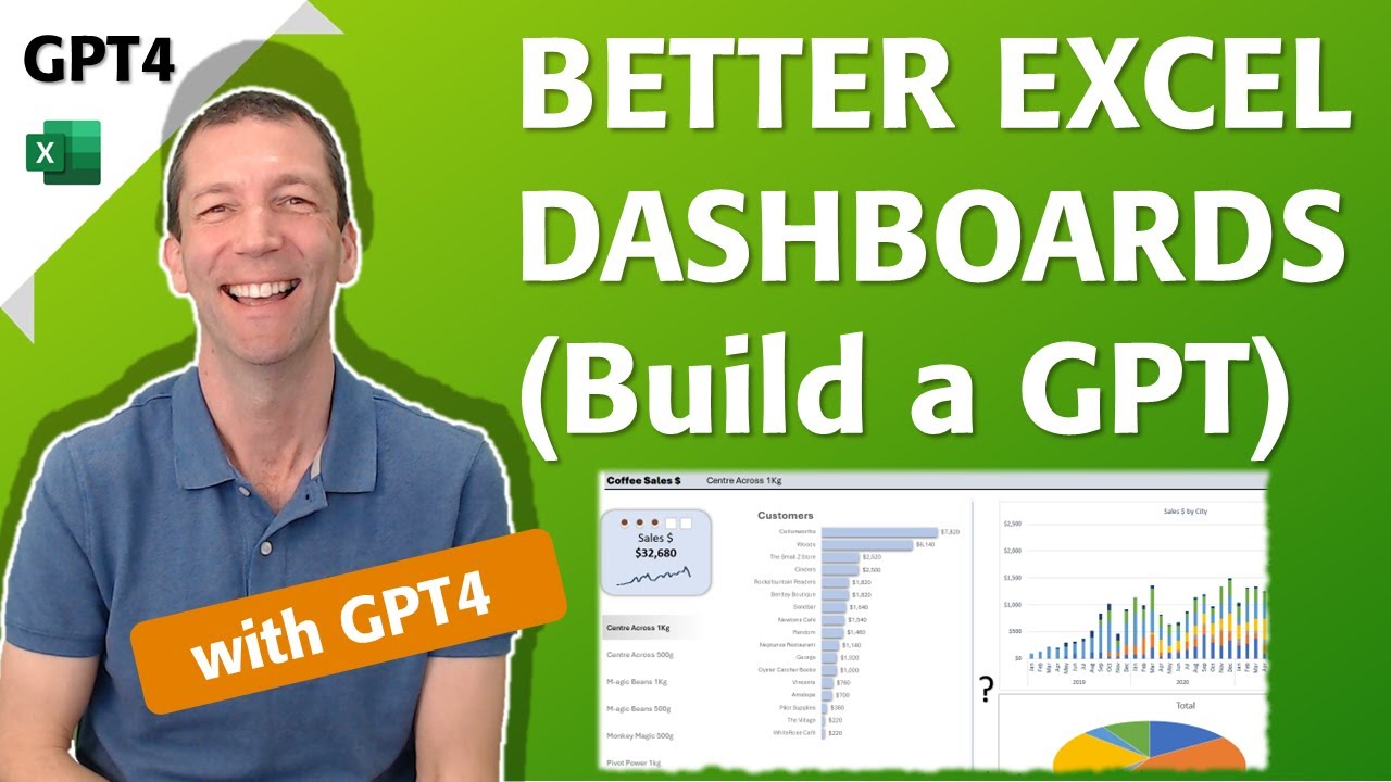 Create a GPT-4 Enhanced Excel Dashboard Quickly