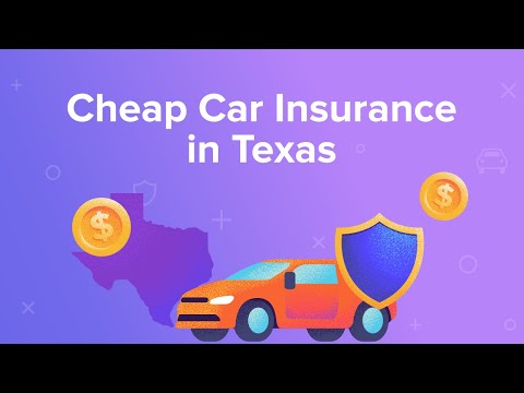 Cheap Car Insurance in Texas