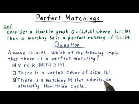 Learn Perfect Matchings Solution GT Computability Complexity Theory Algorithms - Mind Luster