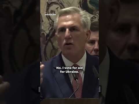 McCarthy responds to Russian reporter: Russia 'should pull out' of Ukraine #Shorts