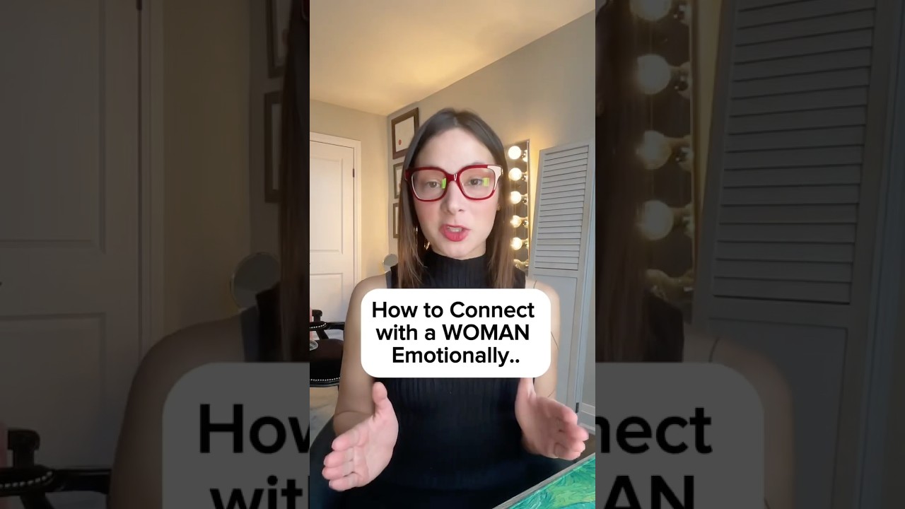 How to Connect with a WOMAN Emotionally.. #emotionalconnection #datingadvice #relationship #dating