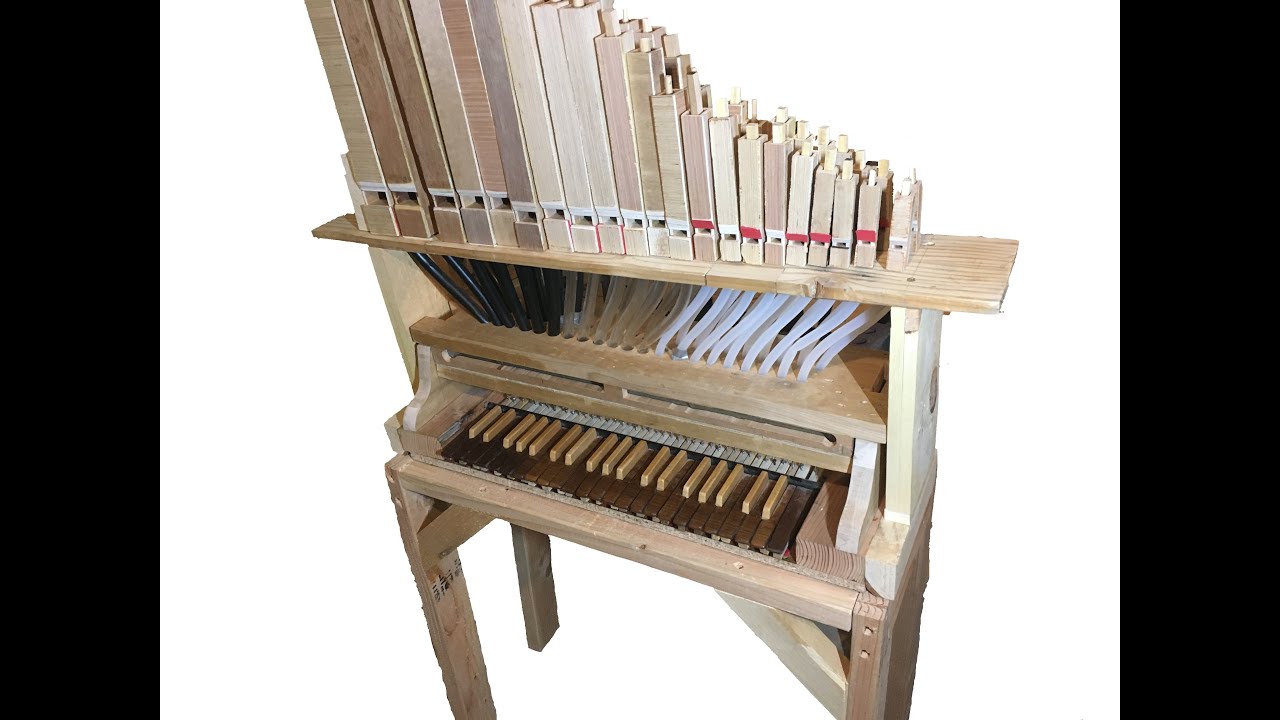 Making a Wooden Pipe Organ