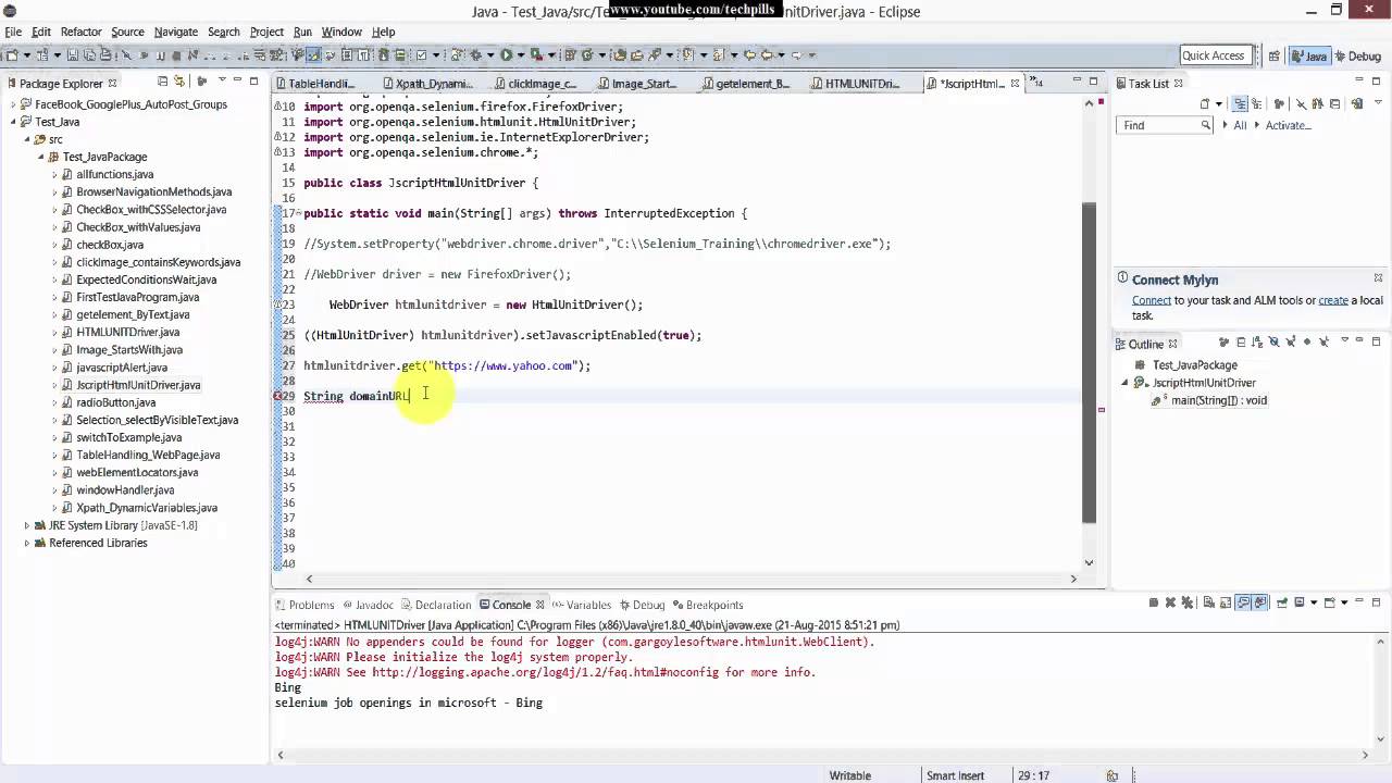 Selenium with JAVA - How to use JavaScript with Selenium WebDriver using Java