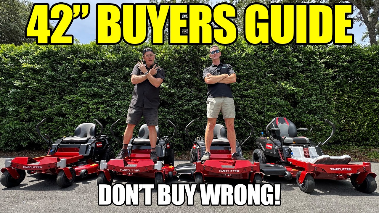 Best 42” Zero Turn Mower of 2026? Toro TimeCutter Review!