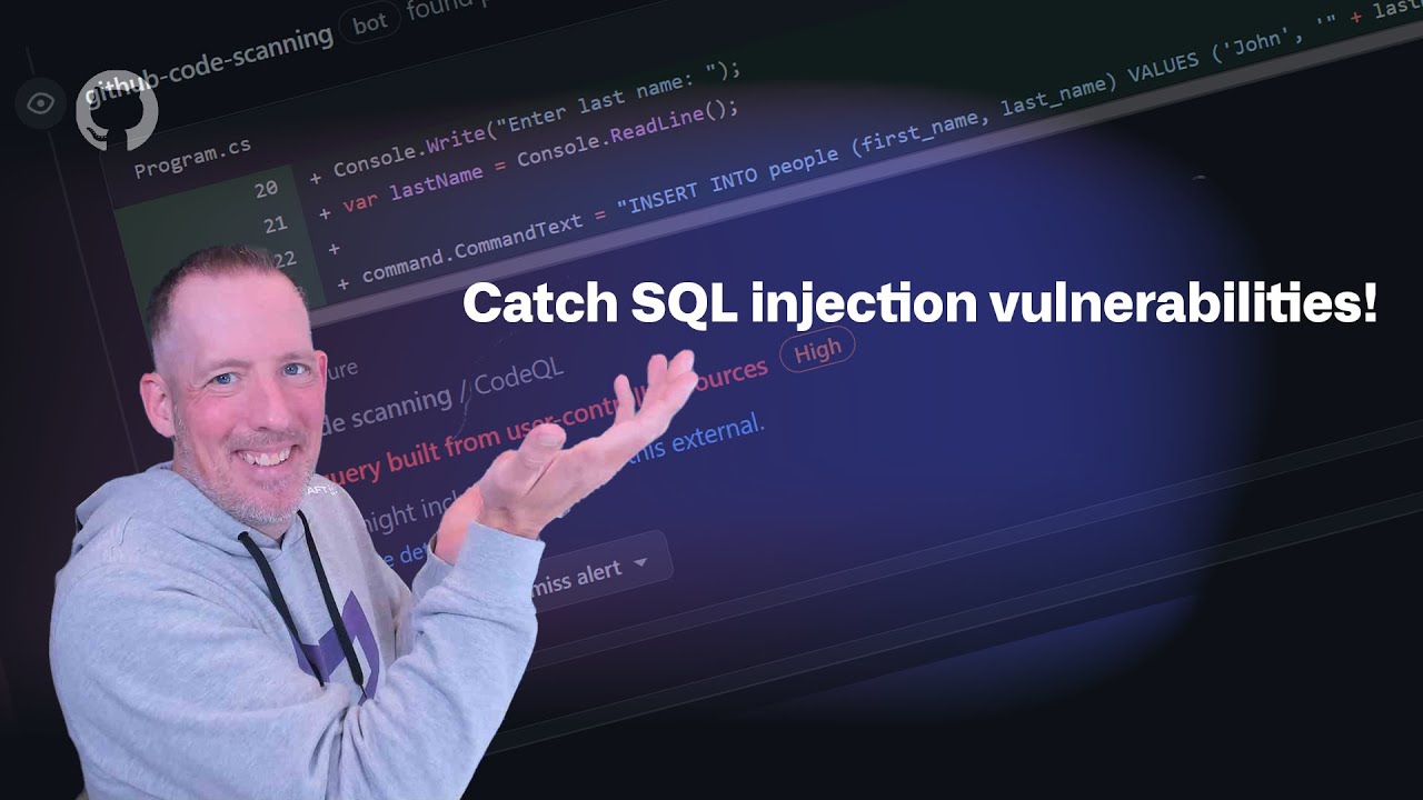 Catch SQL Injection Vulnerabilities