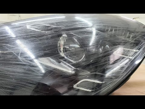 Remove Deep Scratches from Headlight / POLIRANJE FAROVA