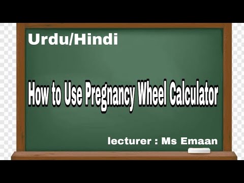 how to use pregnancy wheel calculator |Nursing lecturer |Midwife/BSc Nursing/Post RN