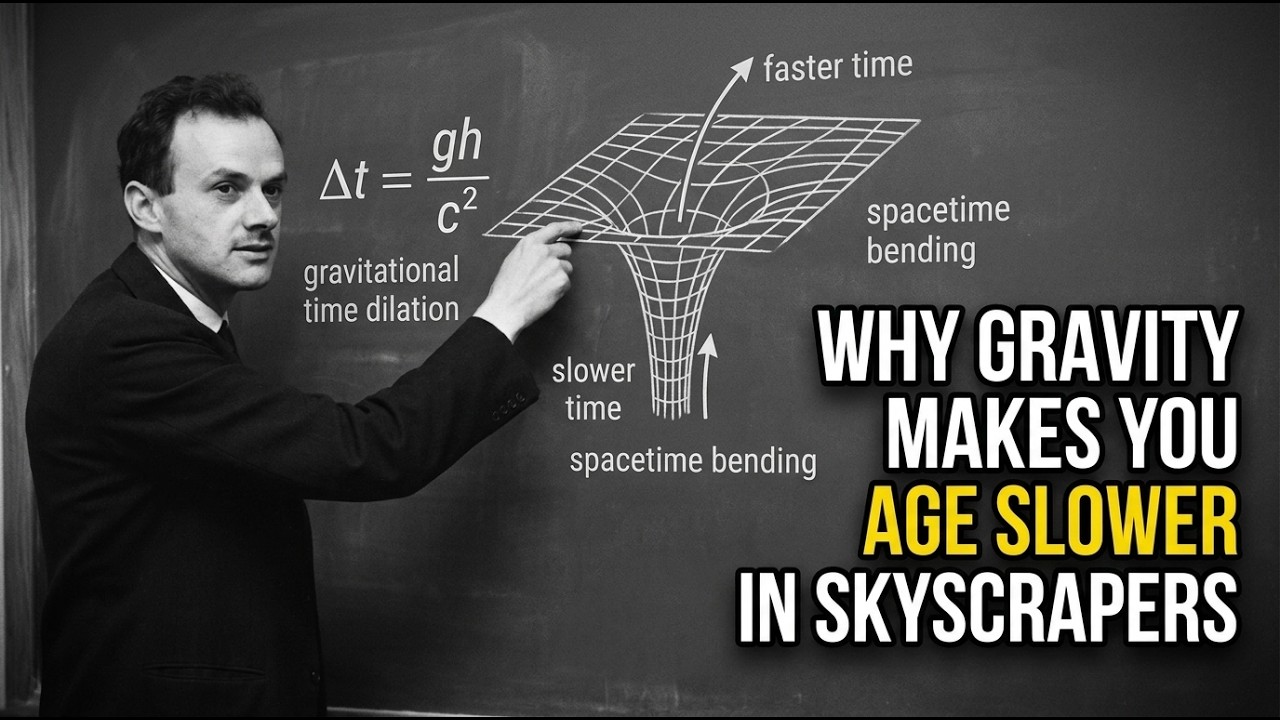 WHY GRAVITY MAKES YOU AGE SLOWER IN SKYSCRAPERS
