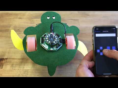 Turtle Rover Bot Circuit Playground Bluefruit demo @adafruit @johnedgarpark #adafruit: A New ...