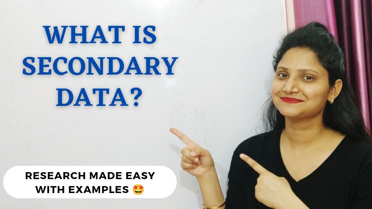 16. What is SECONDARY DATA? Explained with interesting examples | Sources of Data Collection #ugcnet