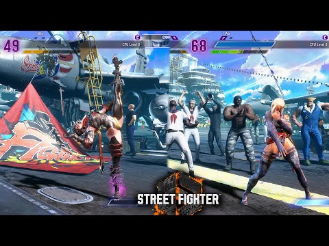 Street Fighter 6 Juri vs Cammy PC Mod #7
