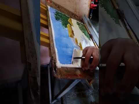 Watercolor Painting On Cartridge Paper #viral #drawing #art #trending #shorts