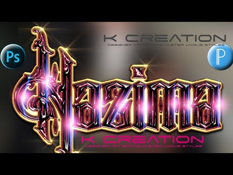 Shine Glass Text Effect 2023 || New Glass Font Editing 2023