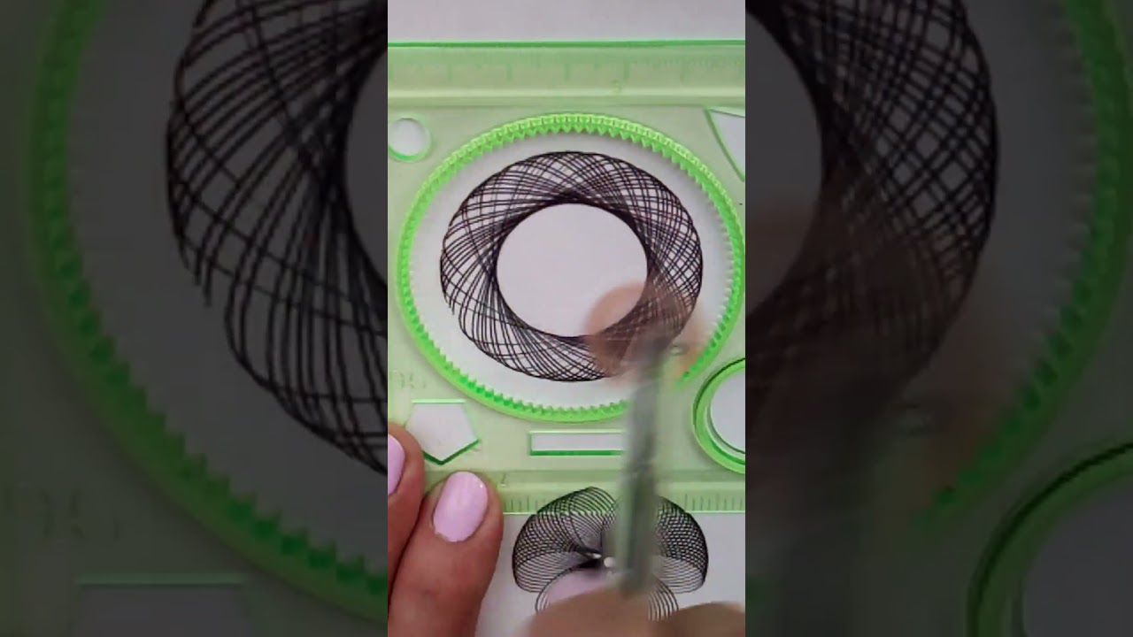 ASMR Relaxing Spirograph for Drawing
