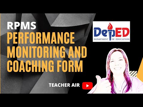 PERFORMANCE MONITORING AND COACHING FORM 2023 | PMCF