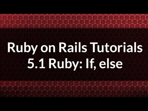 Ruby on Rails Tutorial 5.1: Embeded Ruby, simple if else statement