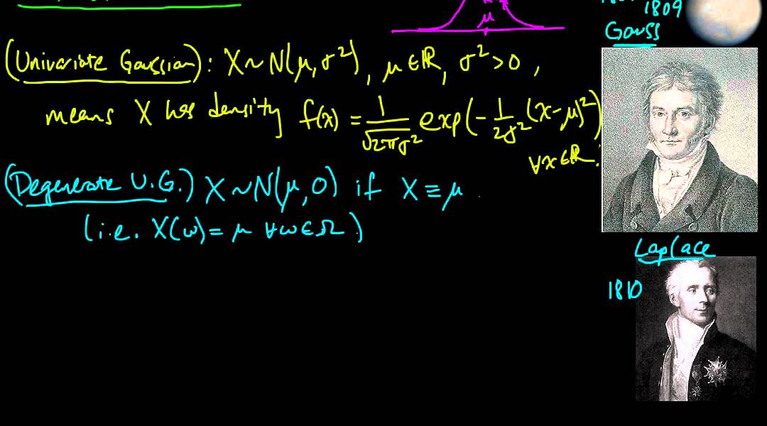 (PP 6.1) Multivariate Gaussian - definition