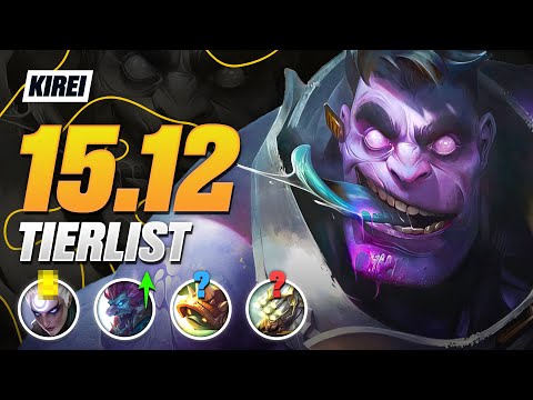 NEW LOW ELO TIER LIST Patch 25.12 - League of Legends