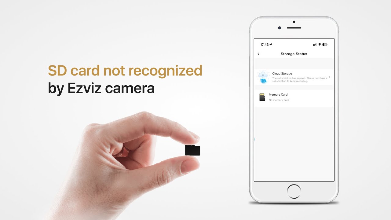Ezviz Camera Not Recognizing Memory Card? Effective Solutions to the Problem!
