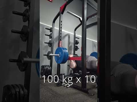 100 kg (225 lbs) x 10 Bench Press