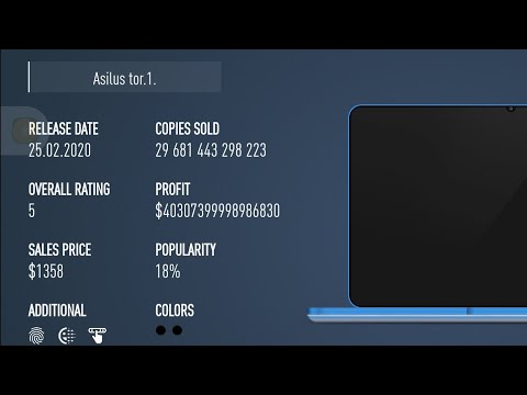 Laptop tycoon mod apk link in description