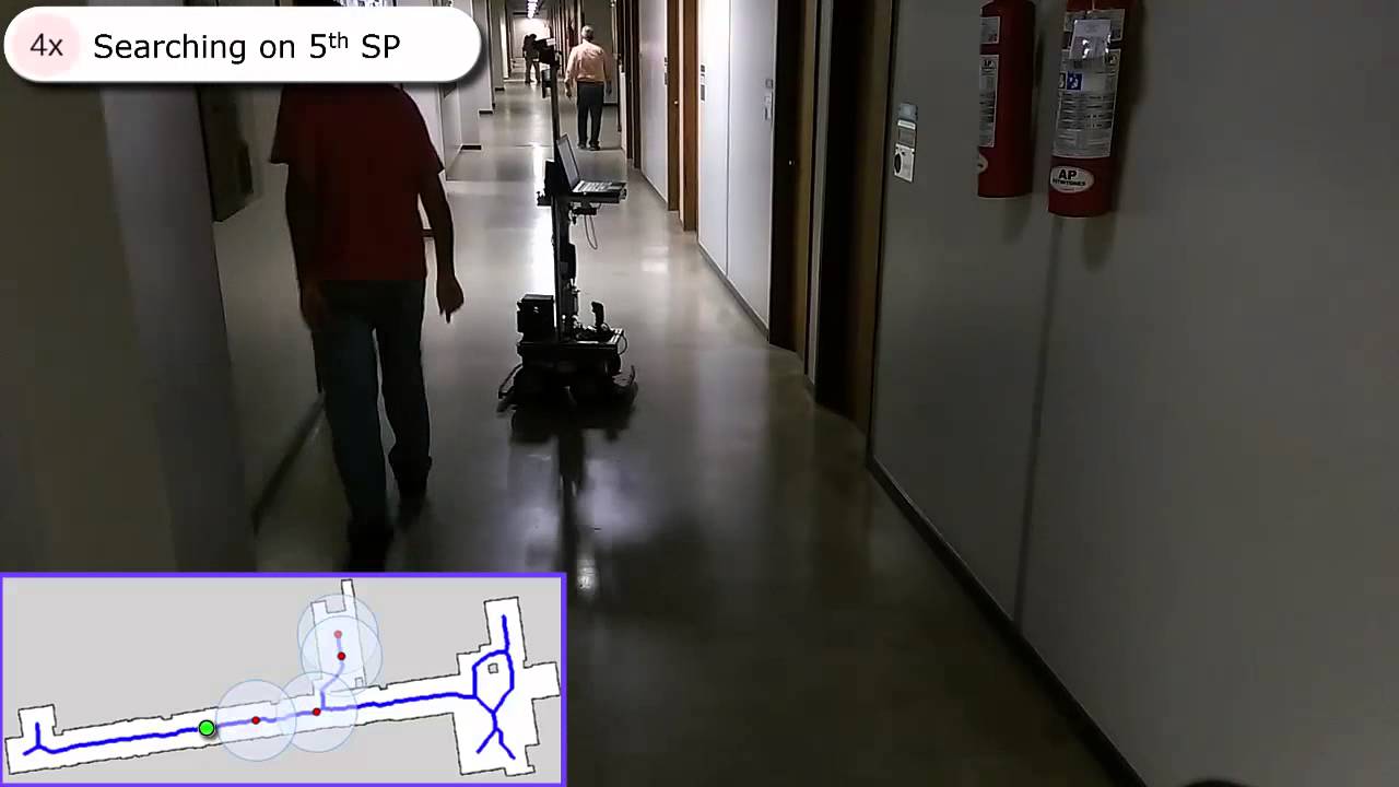 Multi-Objective Framework for Robot Motion Planning in Search Tasks