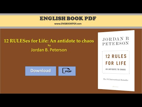 12 rules for life pdf - Jordan Peterson