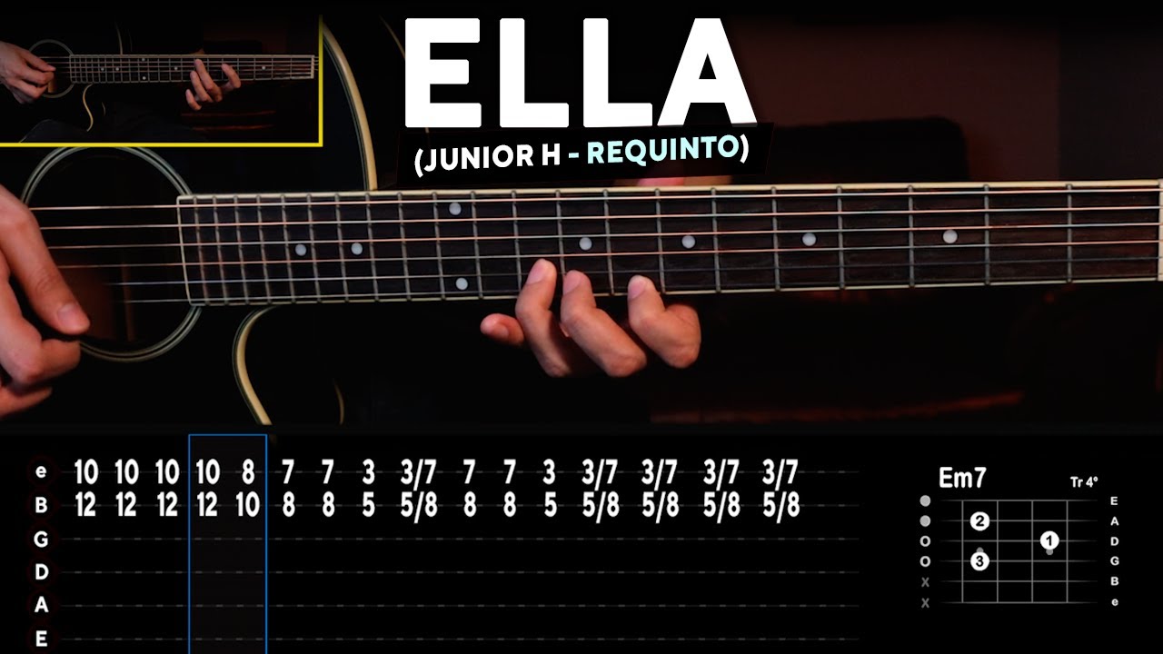 ELLA - Junior H (REQUINTO) Tutorial | CHORDS