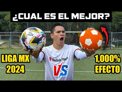 BALON con MAS EFECTO del MUNDO en el FUTBOL vs BALON LIGA MX 2024 🤯⚽️