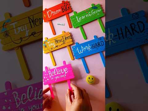 โค๐จ Drawing With ice cream Sticks #shorts #youtubeshorts #art