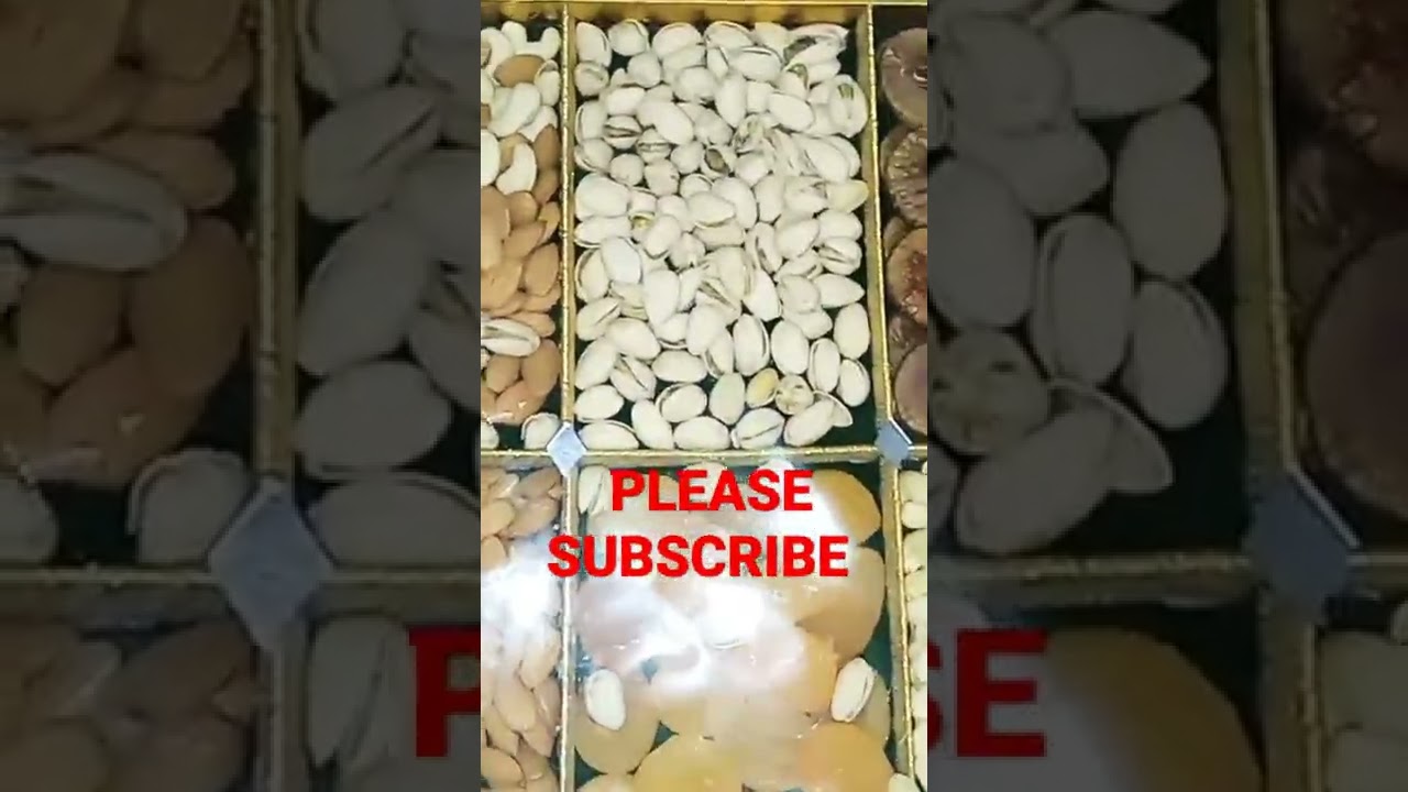 Dry fruit box#youtube #badam #celebration #dryfruits #opening #minivlog