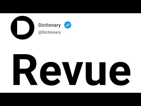 Revue Meaning In English