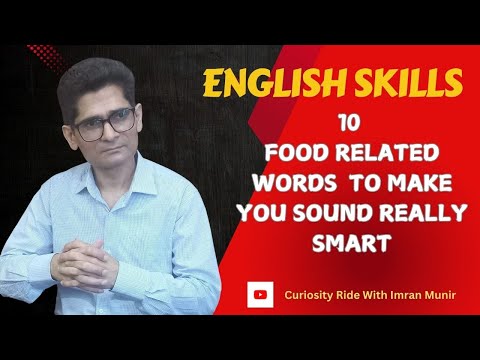 10 Smart English Words to Know | Food Matters | English Vocabulary