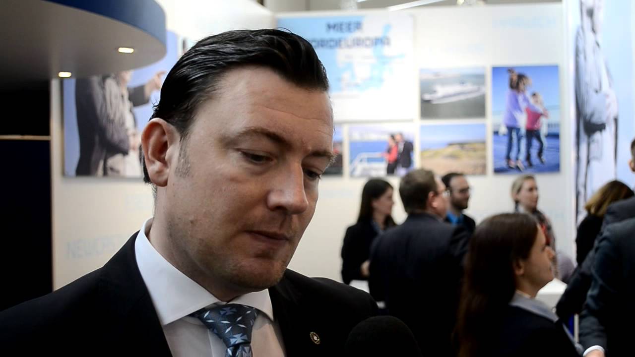 Max Foster, passenger director, DFDS Seaways | Videos | Breaking Travel ...