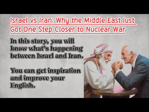 Israel vs Iran: Why the Middle East is Facing Crisis | Learn English Through Story | News | Study