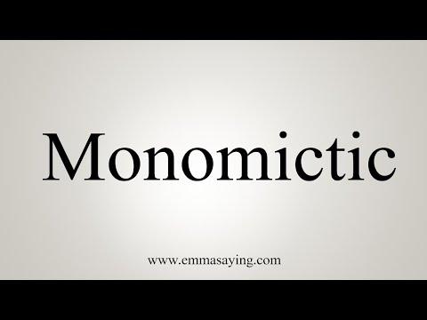 How To Say Monomictic