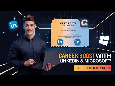 🎓 Earn Free LinkedIn Learning Certifications to Boost Your Career!
