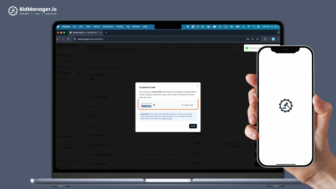 Welcome to BidManager - Auction Account Management